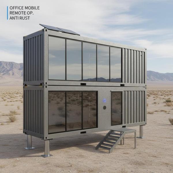 Quality Office Mobile Container House Anti Rust Remote Operation Construction Container for sale
