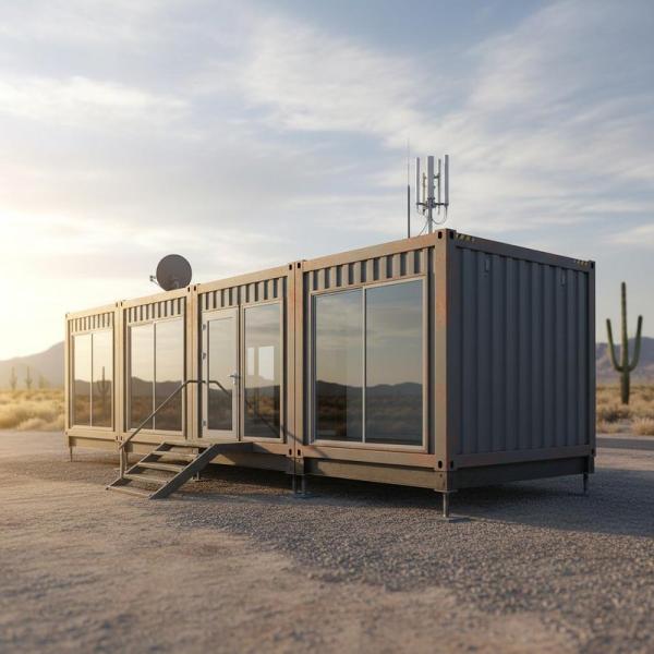 Quality Office Mobile Container House Anti Rust Remote Operation Construction Container for sale