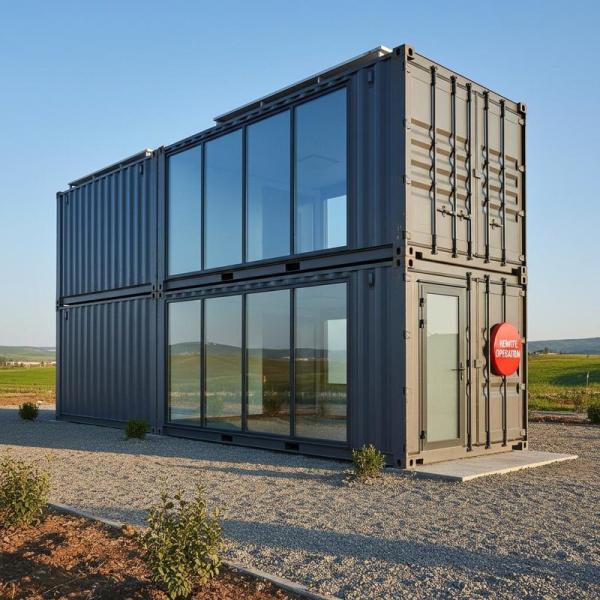 Quality Office Mobile Container House Anti Rust Remote Operation Construction Container for sale