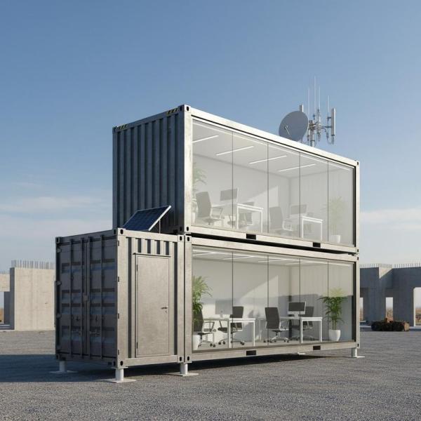 Quality Office Mobile Container House Anti Rust Remote Operation Construction Container for sale