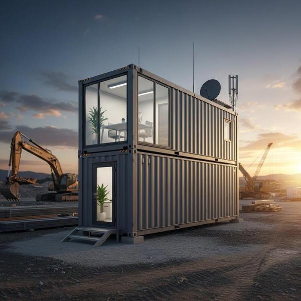Quality Office Mobile Container House Anti Rust Remote Operation Construction Container for sale