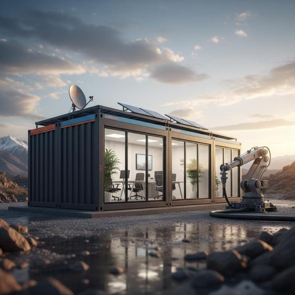 Quality Office Mobile Container House Anti Rust Remote Operation Construction Container for sale