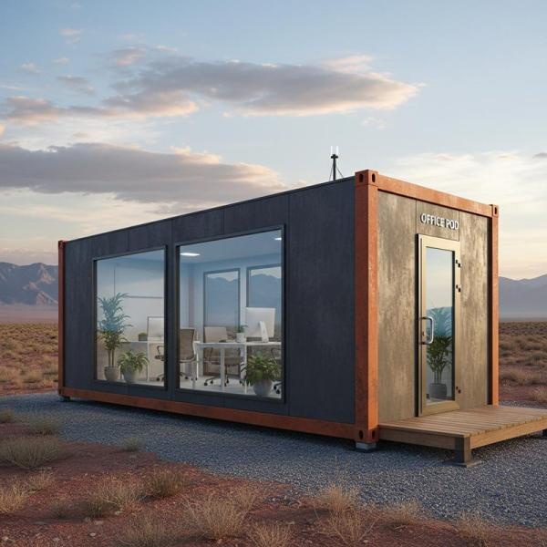Quality Office Mobile Container House Anti Rust Remote Operation Construction Container for sale