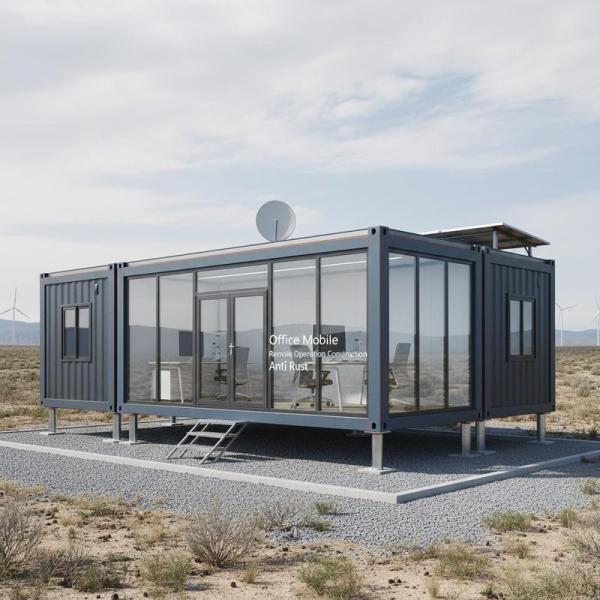 Quality Office Mobile Container House Anti Rust Remote Operation Construction Container for sale