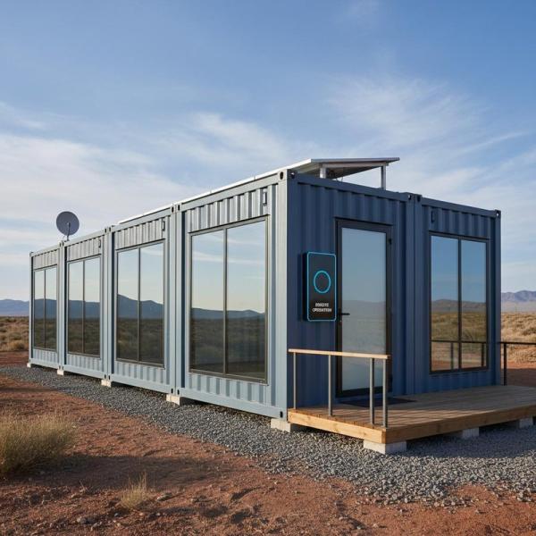 Quality Office Mobile Container House Anti Rust Remote Operation Construction Container for sale