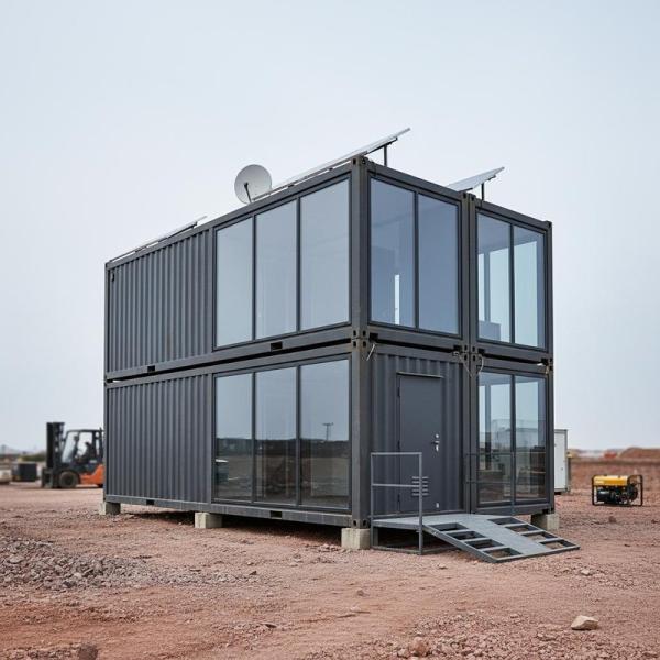 Quality Office Mobile Container House Anti Rust Remote Operation Construction Container for sale