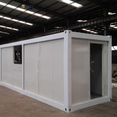 China Earthquake Resistant Soundproof Heat Insulated Flat Pack Container House for Middle East Labor Camps for sale