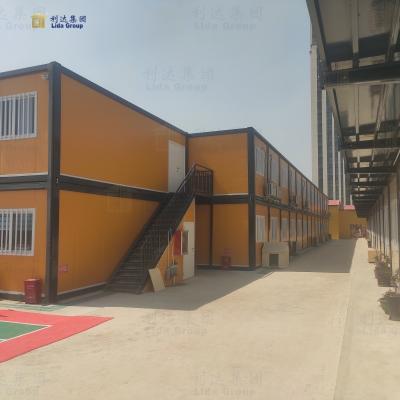 China Custom Earthquake Resistant Soundproof Waterproof Prefabricated Container House for Mining Camps for sale