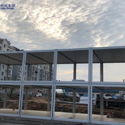 China Soundproof Earthquake Resistant Heat Insulated Flat Pack Container House for Mining and Office Applications for sale