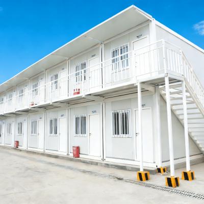 China Earthquake Resistant Soundproof Heat Insulated Container House for Remote Camp Accommodation for sale