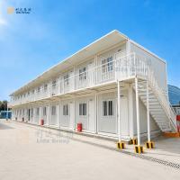 China Fire Retardant Modular Container House with Simple Installation for Temporary Campus Activity Space for sale