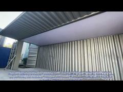 Armadietto di esposizione commerciale della Camera estensibile prefabbricata del container
