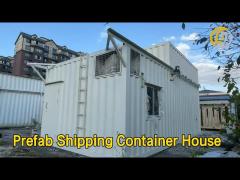 PVC Floor Prefab Shipping Container House Waterproof Heat Insulation