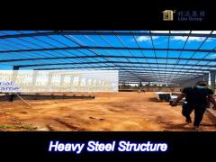 office building heavy steel structure prefabricated premade shipping container house