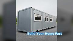 DIY Prefab Container Home Easy Assembly No Welding Needed