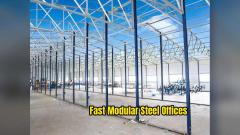 Modular Steel Office Buildings Fast Durable Construction