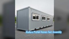 Modern Prefab Container House Fast Modular Assembly