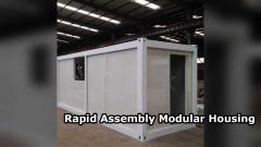 Efficient Flat Pack Container House Modular Building Solution