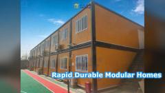 Rapid Expandable Prefab Container Homes Durable Solution
