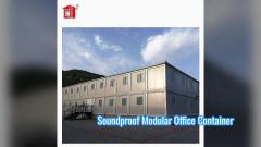 Customizable Soundproof Modular Office Container House