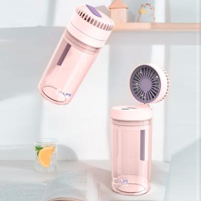 Cina Bottiglie di acqua portatili di plastica con il vento differente di velocità del fan 3 in vendita
