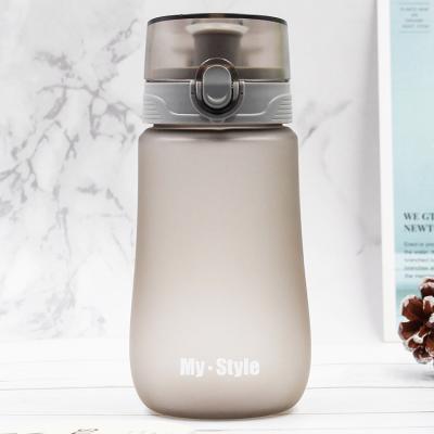 Cina Lo stile Matte Texture Plastic Portable Water di modo imbottiglia la capacità 450ml in vendita