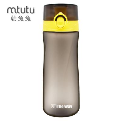Cina Matte Texture Plastic Portable Water imbottiglia con 450ml la capacità 15OZ in vendita