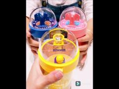 500ml capacity plastic water bottle can play funny basketball game