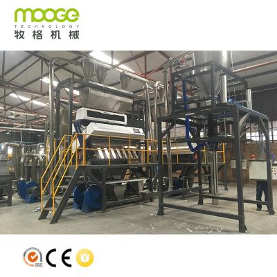 Cina Pianta di riciclaggio lavante di plastica 50hz della rafia della macchina 300-5000kg/H pp in vendita