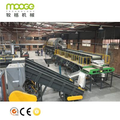 Cina 500-5000kg/H linea lavante di riciclaggio di plastica di lavaggio del film della pianta HRB in vendita