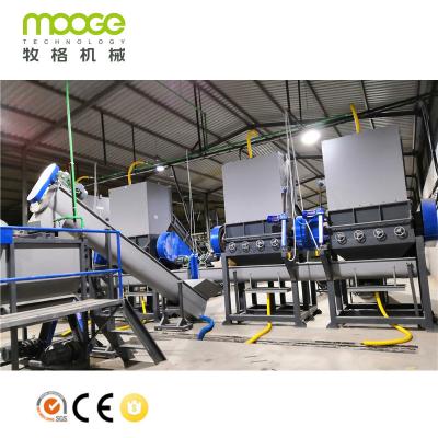 Cina lavaggio delle bottiglie dell'ANIMALE DOMESTICO 2000kg/H che ricicla linea nei fiocchi dell'Algeria 400kw che lavano linea in vendita