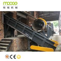 China PET HDPE Plastic Bottle Trommel Separator Machine 1000mm Diameter 4kw for sale