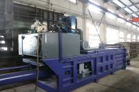 China Hydraulic Horizontal Waste Straw Baler Compactor 20-80 Ton Pressing Force for Plastic Cardboard for sale
