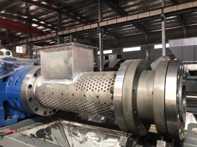 China Pp-PE Plastic Zak van de de Samendrukkingsschroef van de Recyclingsmachine de Pers Drogere Machine Te koop