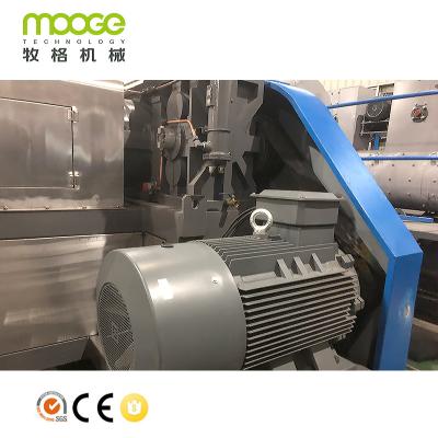 Cina Macchina di plastica di pelletizzazione dell'essiccatore bagnato, schiacciante la macchina di pelletizzazione dell'ANIMALE DOMESTICO in vendita