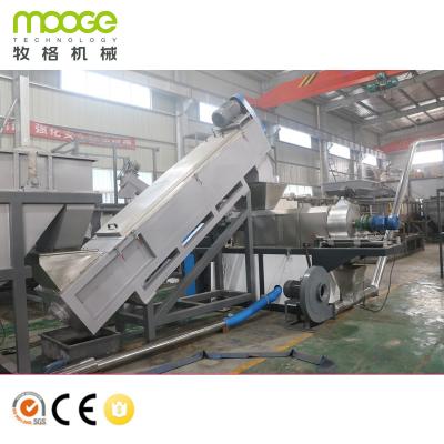 Cina 300-1000kg/H	Linea d'asciugamento della macchina di plastica di pelletizzazione in vendita