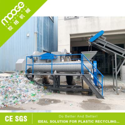Cina Alta efficienza 500kg/H Peeler automatico della macchina del dispositivo di rimozione dell'etichetta dell'ANIMALE DOMESTICO di Delabelling in vendita