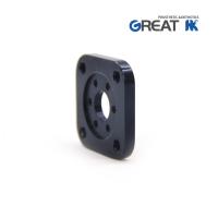 China Aluminium 7075 Lower Limb Prosthetic Components Socket Plate For Shuttle Lock for sale