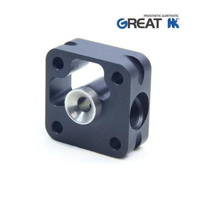 Chine CE Certified Aluminum Prosthetic Shuttle Lock 4 Hole Housing Connection à vendre