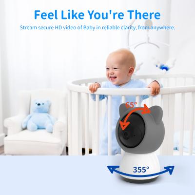 Quality Smart Baby Care Camera with Night Vision Temperature Monitoring and Remote View for sale
