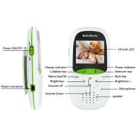China Wireless Baby Monitor Camera 2.4GHz LCD Display Night Vision Two Way Audio Pan Tilt Zoom for sale