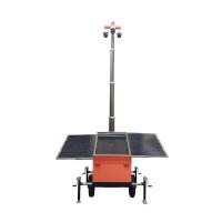 China Wireless Solar Mobile Trailer Camera 1080p Night Vision Motion Detection MicroSD for sale