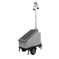 China Wireless Solar Mobile Trailer Camera 1080p Night Vision Motion Detection MicroSD for sale