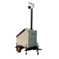 China Wireless Solar Mobile Trailer Camera 1080p Night Vision Motion Detection MicroSD for sale