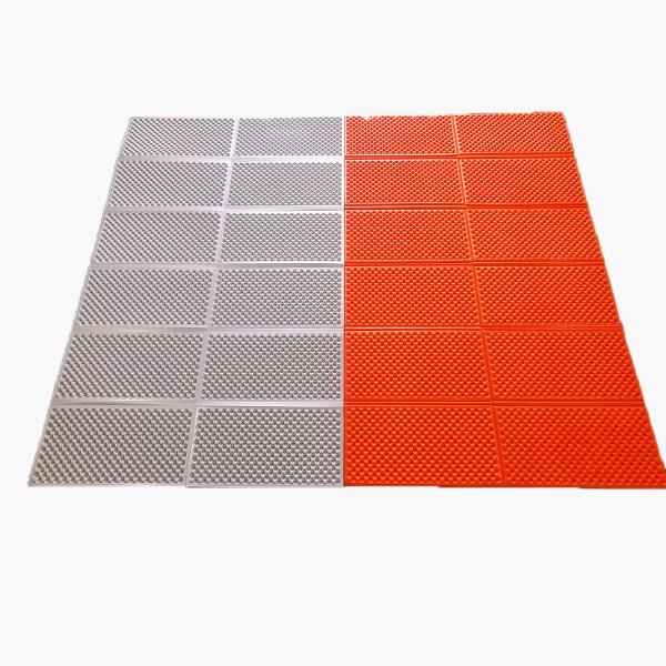 Quality 1079g Double Foam Sleeping Mat Insulated IXPE Foam Backpacking Pad With Alu Foil for sale