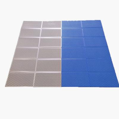 China Closed Cell Double Foam Sleeping Pad Wide Egg Crate Moisture Proof Foam Camping Pad for sale