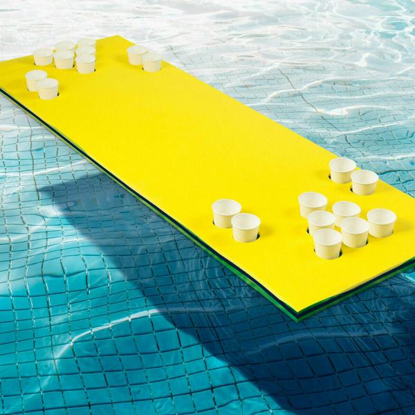 Quality 1m*2m Perforated Floating Swim Mat , Foam Sunsation Pool Floats For Pool for sale