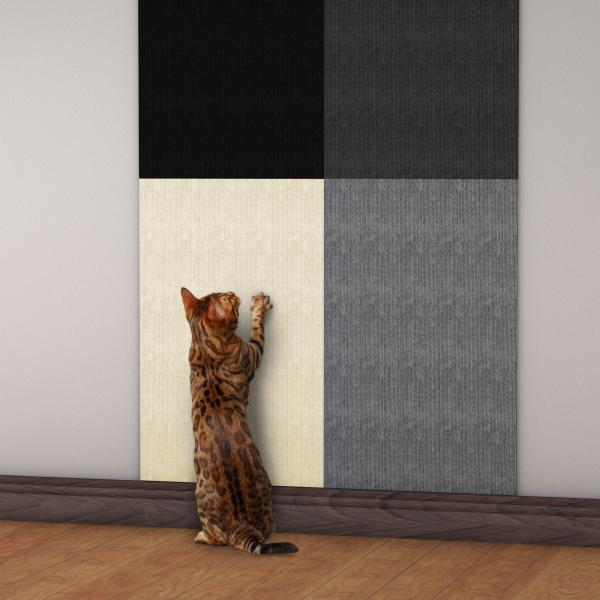 Quality 40*200cm Removable Self Adhesive Cat Scratch Pad For Couch Protection for sale