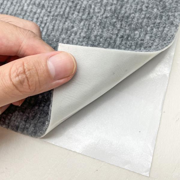 Quality Trimmable Self Adhesive Cat Scratching Carpet , Polyester Fiber Cat Sticky Mat for sale