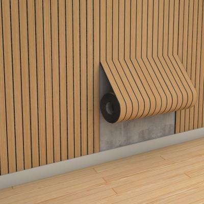 China Hotel Self Adhesive Wall Panels Waterproof IXPE Soft Grille Board With PVC Protection Layer for sale